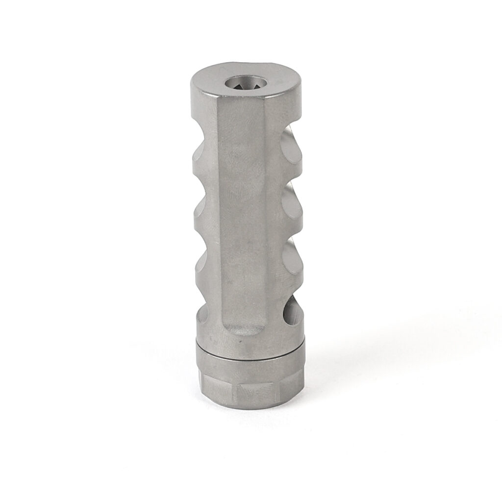 Signature Series QC-1 Quad Chamber Self Timing Titanium Muzzle Brake ...