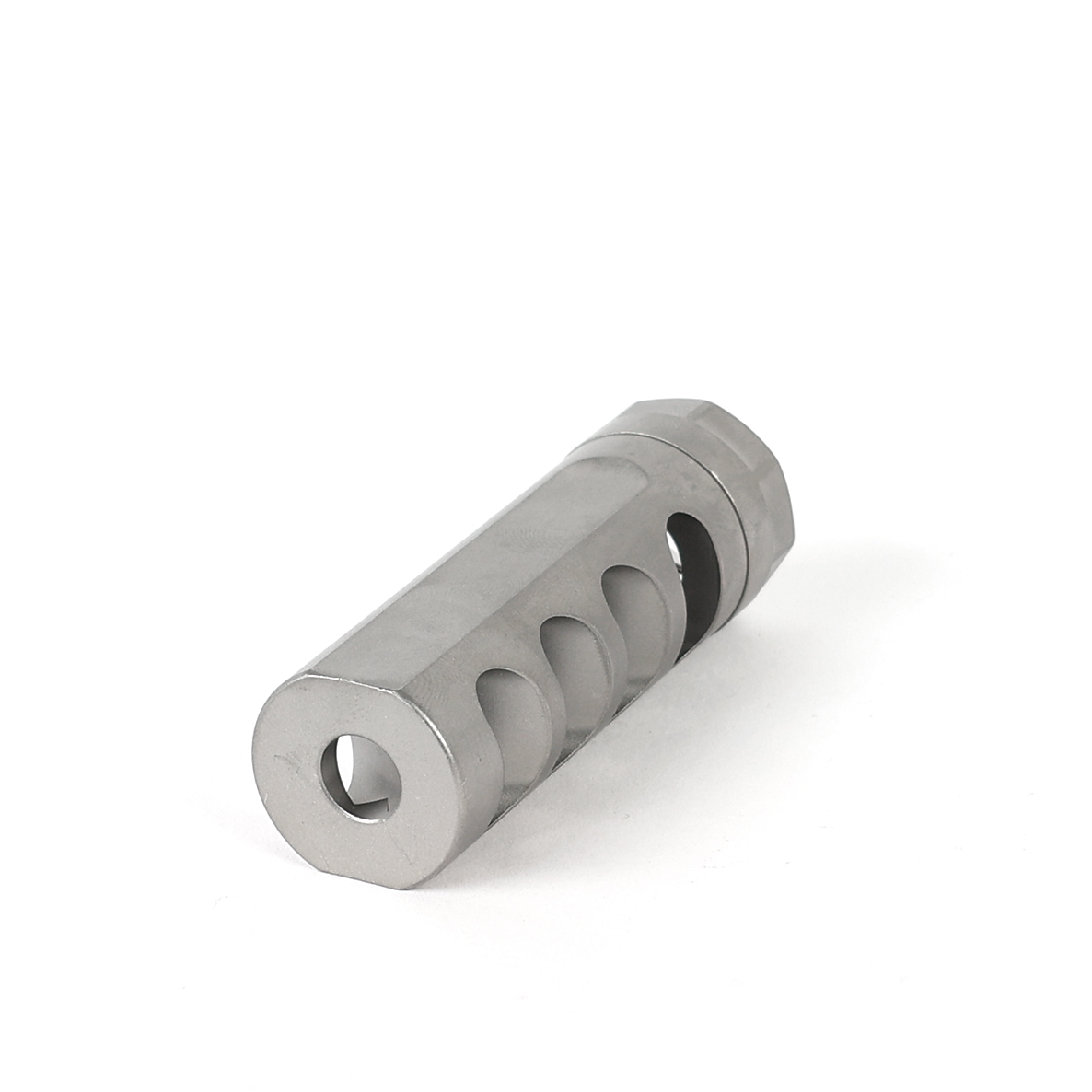 Signature Series QC-1 Quad Chamber Self Timing Titanium Muzzle Brake ...